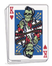 VINCE RAY - ELVIS KING STICKER – Headline Records